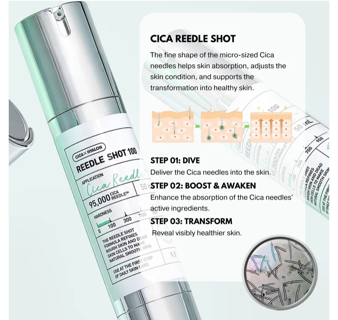 CICA REEDLE SHOT - MICRONEEDLING IN AN ESSENCE – FuSion Aesthetics