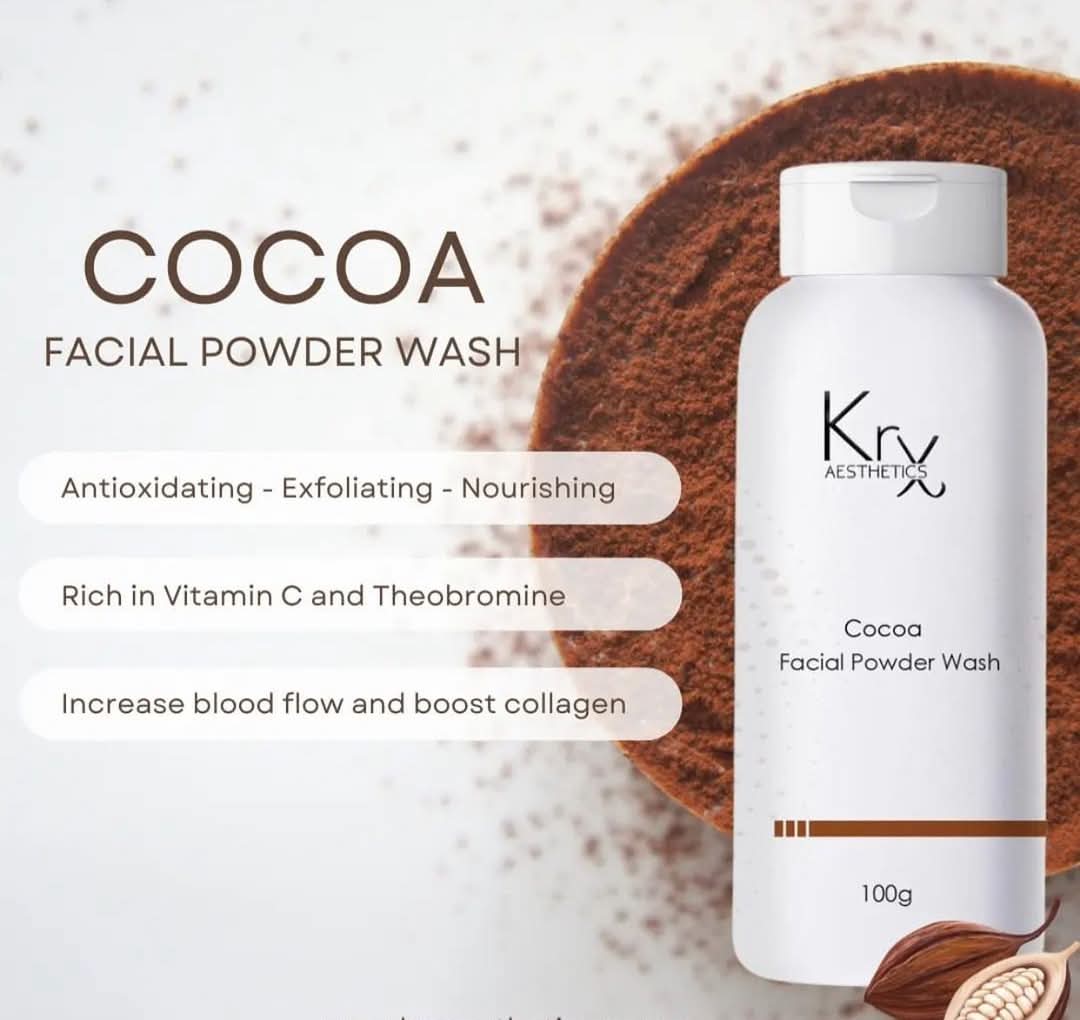 KrX Cocoa Facial Powder Wash – FuSion Aesthetics